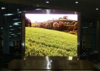 China Indoor P2.5 SMD1515 Full Color Hanging LED Display 480x480mm Die Cast Aluminum Cabinet for sale