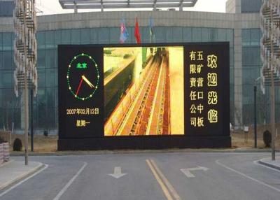 China Outdoor Full Color P10 LED Billboard Display 5000cd Brightness 320x160mm for sale