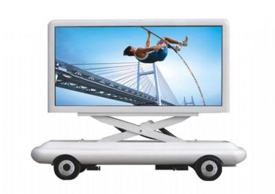 China P10 Full Color Mobile LED Screen Outdoor Truck Mounted Display 7000cd Brightness for sale