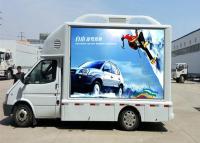 China P10 Full Color Mobile LED Screen Outdoor Truck Mounted Display 7000cd Brightness for sale