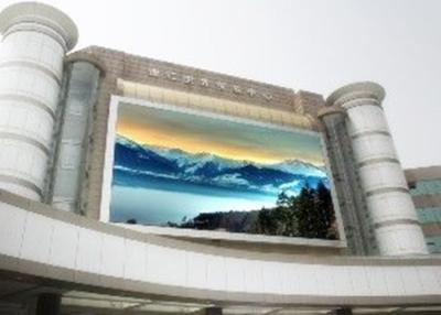 China P10 Outdoor Full Color LED Display 10mm Pixel Pitch 960x960mm Cabinet 7500nits IP65 for sale