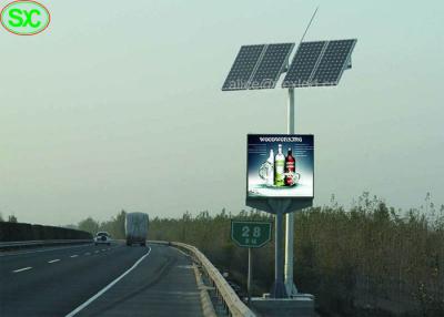 China Energy Saving Solar Panel  P10 Outdoor Advertising Led Display Screens Customized for sale