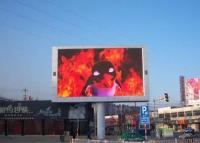 China P10 Outdoor Full Color LED Billboard 10mm Pixel 7000cd/m2 Brightness IP65 Waterproof for sale