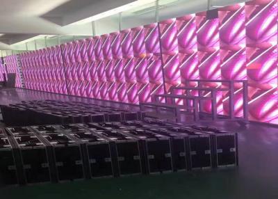 China Indoor Full Color P2 COB LED Display Hanging Die Cast Aluminum Cabinet 512x512mm for sale