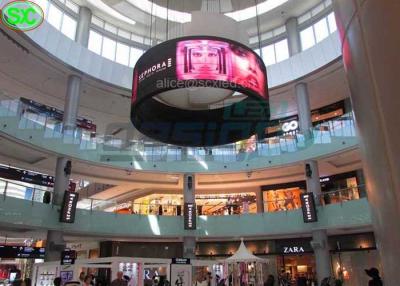 China 1R1G1B P5 Light Weight Flexible LED Display Screen - 5mm Pixel Pitch, 40000 Pixels/m² Density for Indoor Commercial Use for sale