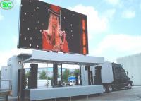 China P4 High Resolution Full Color Truck LED Display - 4mm Pixel Pitch, 62,500 Pixels/m² Resolution for Mobile Advertising for sale