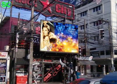 China P10 Outdoor SMD LED Display Screen 320x160mm High Resolution Advertising Board 10000pixels/m² for sale