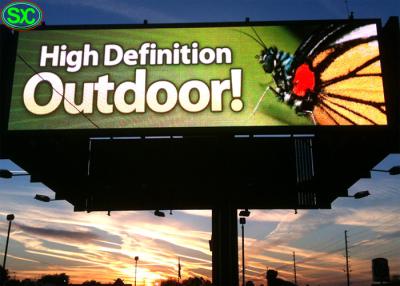 China Outdoor SMD P10 LED Billboard 10mm Pixel Pitch 10000pixels/m² High Brightness Display for sale