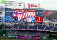 China Outdoor SMD P8 LED Display Board - 8mm Pixel Pitch, 8000cd/m² Brightness for Stadiums and Sports Venues for sale
