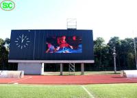 China P10 Outdoor Basketball Stadium LED Display 10000pixels/m² 3000Hz Refresh Rate 5 Years Warranty for sale