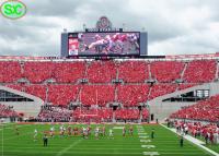 China Advertisement Video Perimeter Stadium Led Display Screens With Soft Protecting Mask for sale
