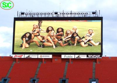 China P12 Outdoor LED Stadium Display 6944 Pixels per m² 8000cd Brightness for sale