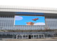 China P10 Outdoor LED Advertising Panel 10000pixels/m² 55000cd/m² Brightness 3 Years Warranty for sale
