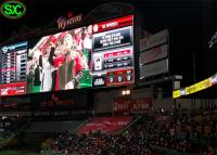 China P10 HD 1R1G1B Large Stadium Score Led Display Billboard 4G Control System for sale