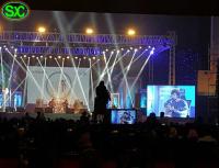 China P5 Light Weight Thinner Hanging LED Display 5mm Pixel Pitch 40000 Pixels/m² with 1800Hz Refresh Rate for sale