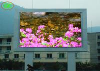 China P10 DIP Outdoor LED Advertising Screen 960x960mm High Brightness 6000 nits Fixed Installation for sale