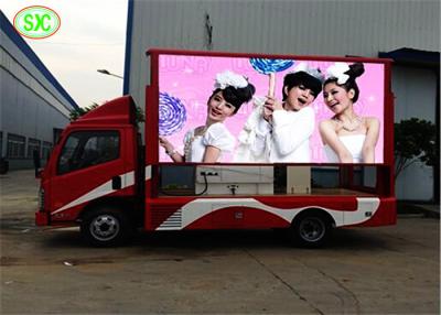 China Mobile LED Roadshow Truck Full Color Outdoor Display Screen P5 5mm Pixel Pitch 7000cd Brightness for sale