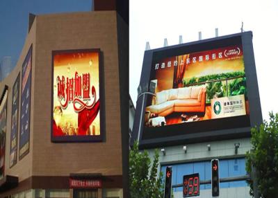 China P10 Outdoor Full Color LED Display 960x960mm 5500nits High Brightness Advertising Billboard for sale