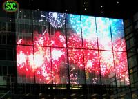 China 10.42mm Transparent LED Screen Digital Signage 1000x1000mm 80% Transparency for Shop Window for sale