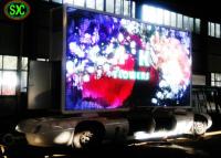 China Outdoor Mobile Truck LED Display P5 6000cd Brightness Trailer Mounted Advertising Screen for sale