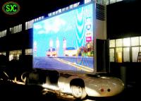 China Outdoor Mobile Truck LED Display P5 6000cd Brightness Trailer Mounted Advertising Screen for sale