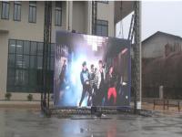 China P4.81 Outdoor LED Display Screen 7000cd Brightness IP65 Waterproof Die Cast Aluminum Cabinet for sale