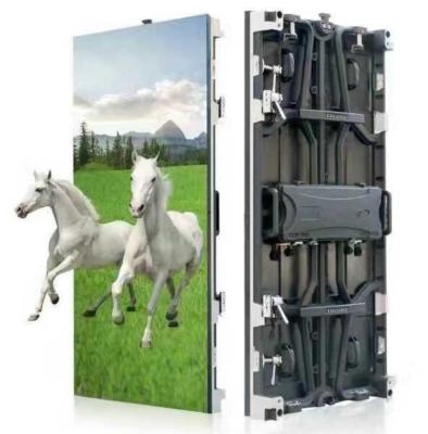 China P4.81 Outdoor LED Display Screen 7000cd Brightness IP65 Waterproof Die Cast Aluminum Cabinet for sale