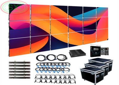 China Indoor Rental LED Screen P3.91 500x1000mm Cabinet 1500cd Brightness for Commercial Wall for sale