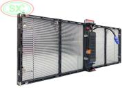 China Full Color Transparent LED Display 3.91-7.82mm Pixel Pitch 1500cd/m2 Brightness for Restaurant for sale