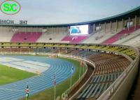 China P6 Outdoor Stadium LED Perimeter Display 8000cd Brightness Waterproof Scoreboard for sale