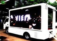 China Mobile LED Screen Truck Full Color Vehicle Mounted Advertising Display 6mm Pitch 6500 Nits for sale
