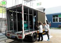 China Mobile LED Screen Truck Full Color Vehicle Mounted Advertising Display 6mm Pitch 6500 Nits for sale