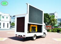 China Full Color Outdoor P4.81 Mobile Truck LED Display 6500 Nits Advertising Sign Trailer for sale