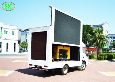 China Full Color Outdoor P4.81 Mobile Truck LED Display 6500 Nits Advertising Sign Trailer for sale