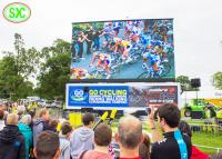 China P8 Outdoor Stadium LED Display 8mm Pixel Pitch 6500 cd/sqm Brightness IP65 Waterproof for sale