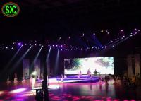 China Outdoor P3 Super Slim Stage Background Led Screen Black Diamond Chip for sale