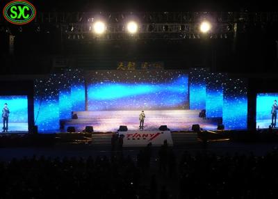 China P4 Indoor SMD Full Color LED Display 512x512mm Die Cast Aluminum Cabinet 2500cd Brightness for sale