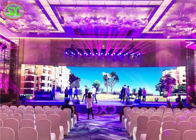 China P4mm SMD Indoor Full Color LED Screen 256x128mm Stage Rental Display 62500dots/m² for sale