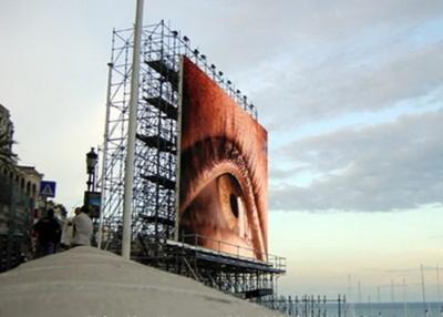 China Outdoor P6 SMD3535 Full Color LED Billboard 5500nits High Brightness Advertising Display for sale