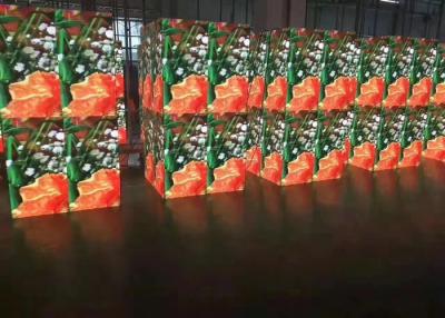 China P6 SMD3528 Full Color Die Cast Aluminum Cabinet Rental LED Display Indoor Monitor 384x192mm for sale
