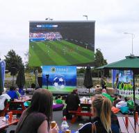 China SMD1921 P3.91 outdoor led screen 3840HZ brightness 5500cd cabinets 500mm x 500mm outdoor full color led display for sale