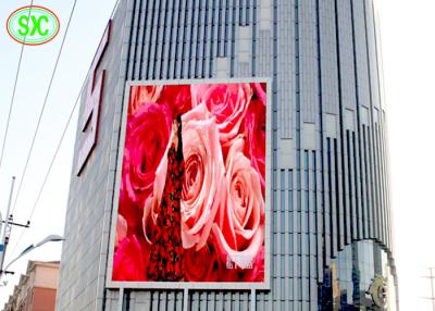 China P10 Outdoor SMD RGB LED Display Screen 960x960mm Full Color Advertising Billboard Fixed Installation for sale