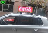 China P5 Outdoor LED Moving Sign Display 5mm Pixel Pitch 40000 Pixels/m² IP65 Waterproof 12V Vehicle Screen for sale
