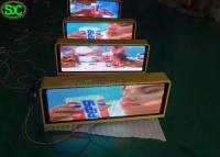 China P5 RGB Full Color Taxi Roof LED Sign with 3G Control - 320x160mm Module, 8000cd/m² Brightness for sale