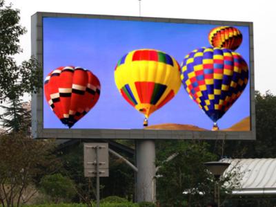 China Outdoor DIP P16 Full Color LED Display Screen 256x256mm Module 1R1G1B 7500cd Brightness for sale