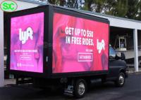 China P6 Mobile Truck LED Display - 12000nit Brightness, IP68 Waterproof, 280W/m² Power Consumption for sale