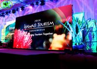 China P2 Back Stage Full Color LED Display Screen - 2mm Pixel Pitch, 800cd/m² Brightness for Indoor Stage Background for sale