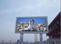China P10 Outdoor LED Advertising Billboard 8000cd Brightness Waterproof Display 320x160mm for sale