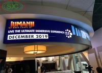 China Indoor Flexible LED Video Wall P2 Pixel Pitch Soft Advertising Screen 250000 Pixels per sqm 1/40 Scan for sale