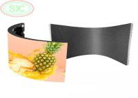China Indoor Flexible LED Video Wall P2 Pixel Pitch Soft Advertising Screen 250000 Pixels per sqm 1/40 Scan for sale